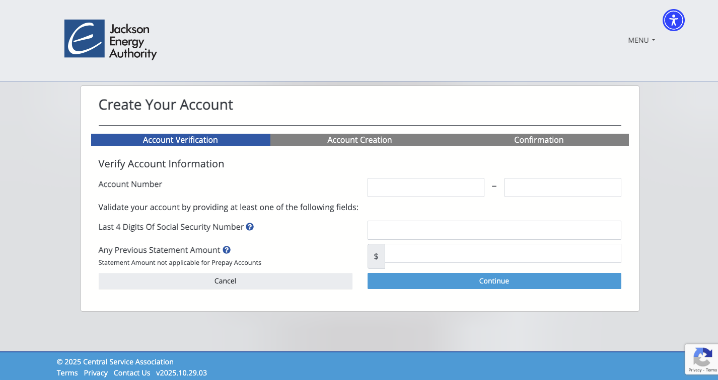 Online Account Management | Jackson Energy Authority